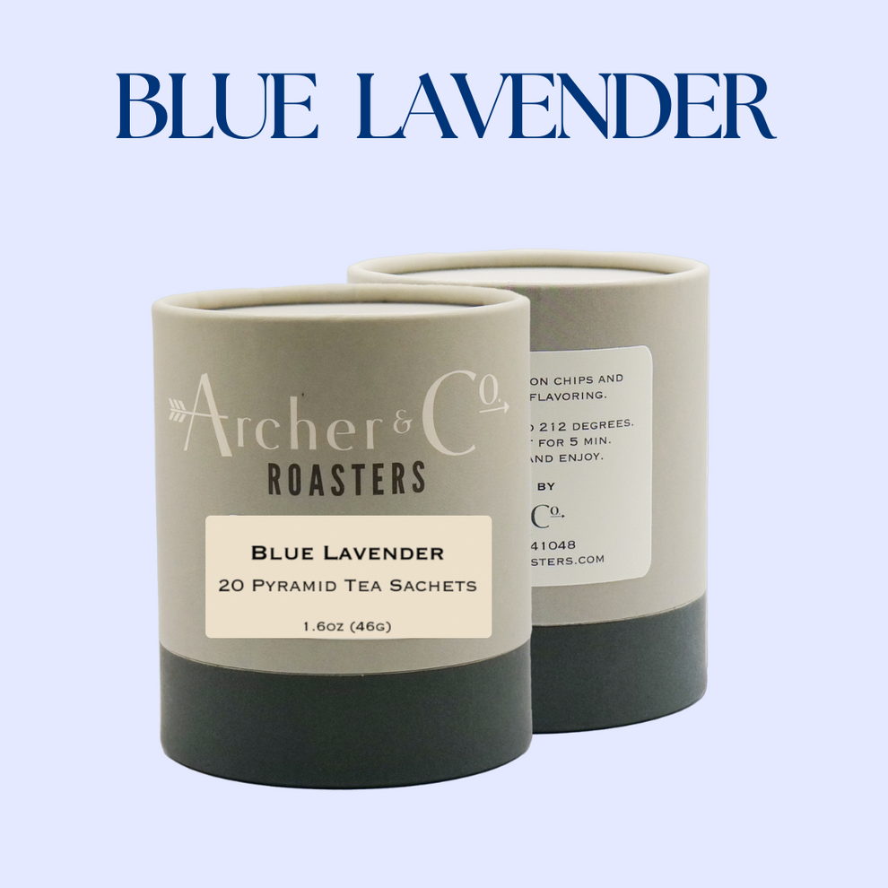 Blue Lavender - Pyramid Sachet – Archer & Company Roasters